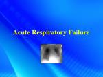 PPT - Acute respiratory failure PowerPoint Presentation, free download ...