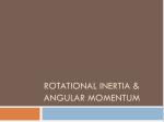 PPT - L-11 Rotational Inertia and Rotational Momentum PowerPoint ...