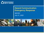 PPT - Hazard Communication Program (HAZCOM) PowerPoint Presentation ...