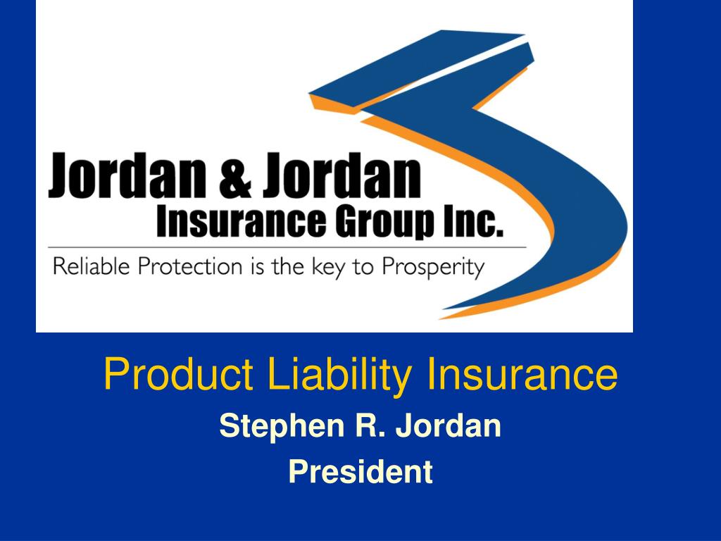 PPT - Product Liability Insurance PowerPoint Presentation, free ...
