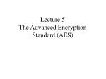 PPT - Advanced Encryption Standard (AES) PowerPoint Presentation, free ...