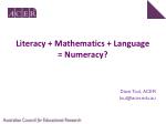 PPT - The Language of Mathematics PowerPoint Presentation, free ...