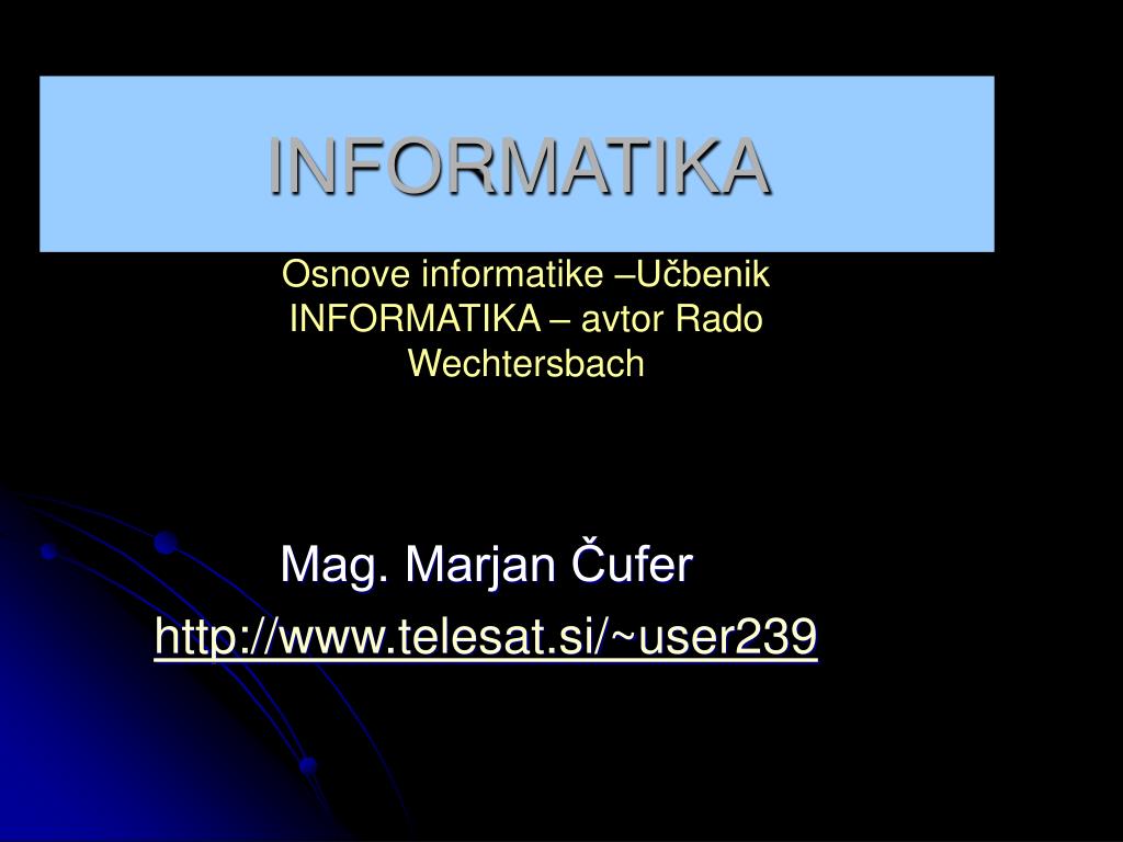 PPT - INFORMATIKA PowerPoint Presentation, free download - ID:3511293
