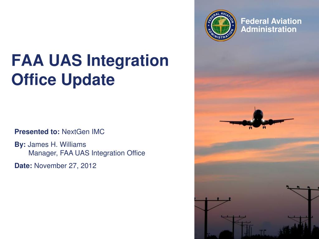PPT - FAA UAS Integration Office Update PowerPoint Presentation, free ...