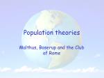 PPT - Population Theories Population structure and aging PowerPoint ...