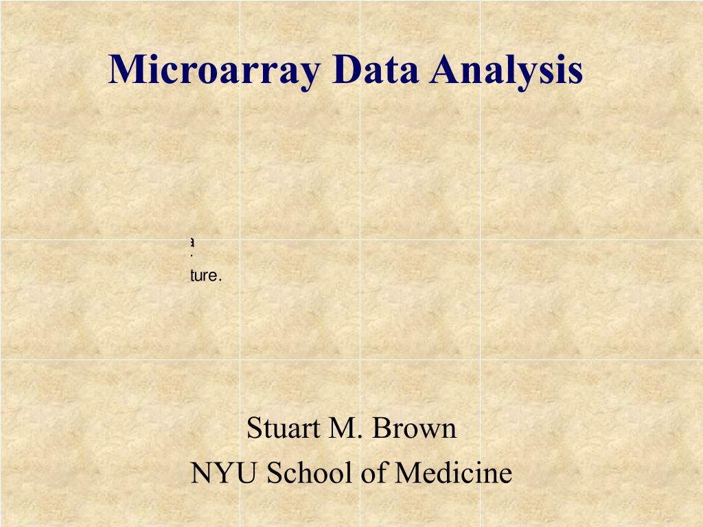 PPT - Microarray Data Analysis PowerPoint Presentation, free download - ID:3515003
