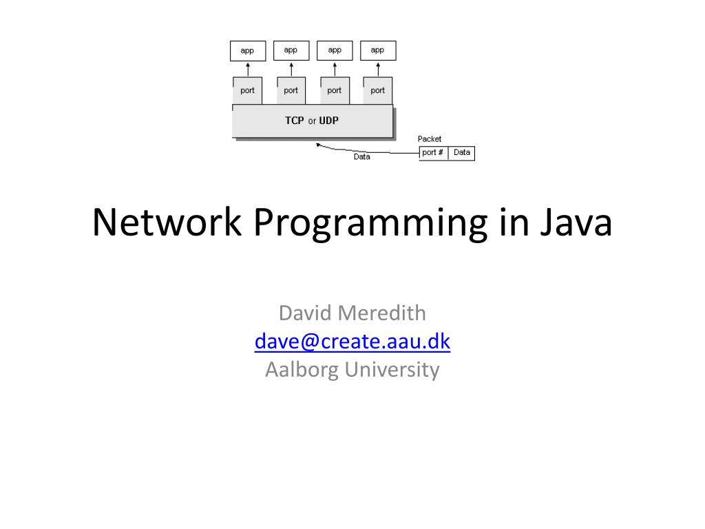 PPT - Network Programming in Java PowerPoint Presentation, free ...