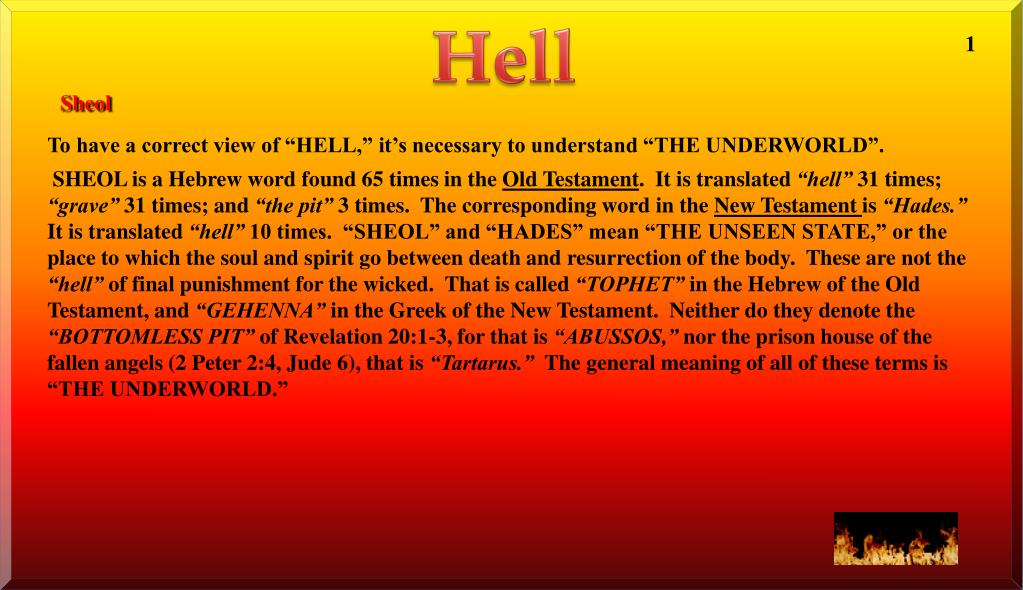 PPT - Hell PowerPoint Presentation, free download - ID:3518120