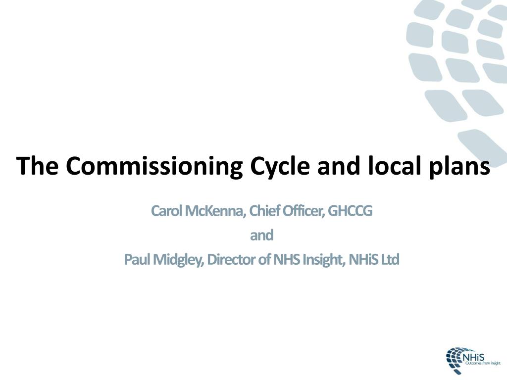 PPT - The Commissioning Cycle and local plans PowerPoint Presentation ...