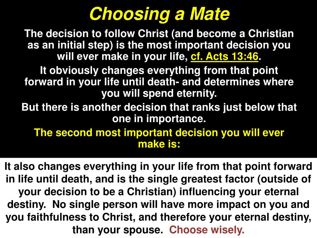 PPT - Choosing a Mate PowerPoint Presentation, free download - ID:3520531