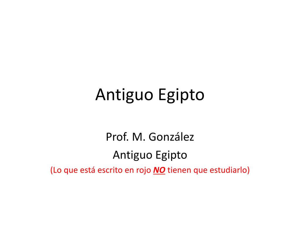 PPT - Antiguo Egipto PowerPoint Presentation, free download - ID:3522241