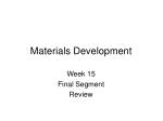 PPT - Materials Development PowerPoint Presentation, free download - ID ...
