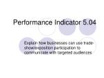 PPT - PERFORMANCE INDICATOR REFERENCE SHEET (PIRS) PowerPoint ...