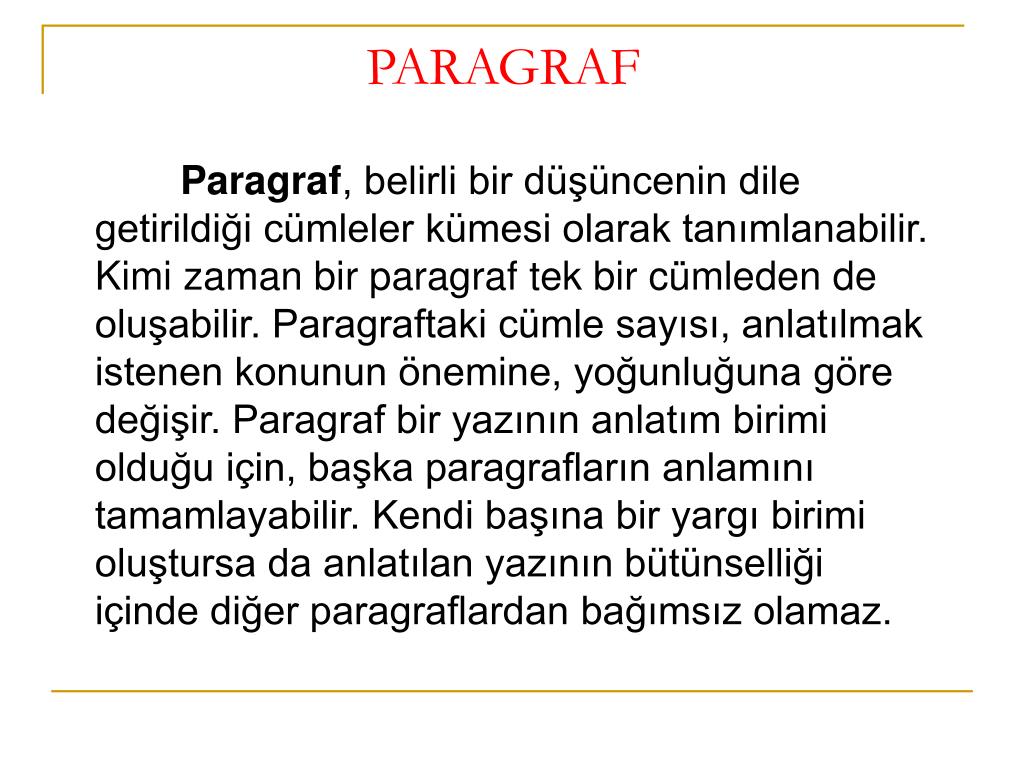 PPT - PARAGRAF PowerPoint Presentation, free download - ID:3526599