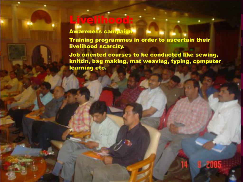 PPT - Livelihood: Awareness campaign PowerPoint Presentation, free ...