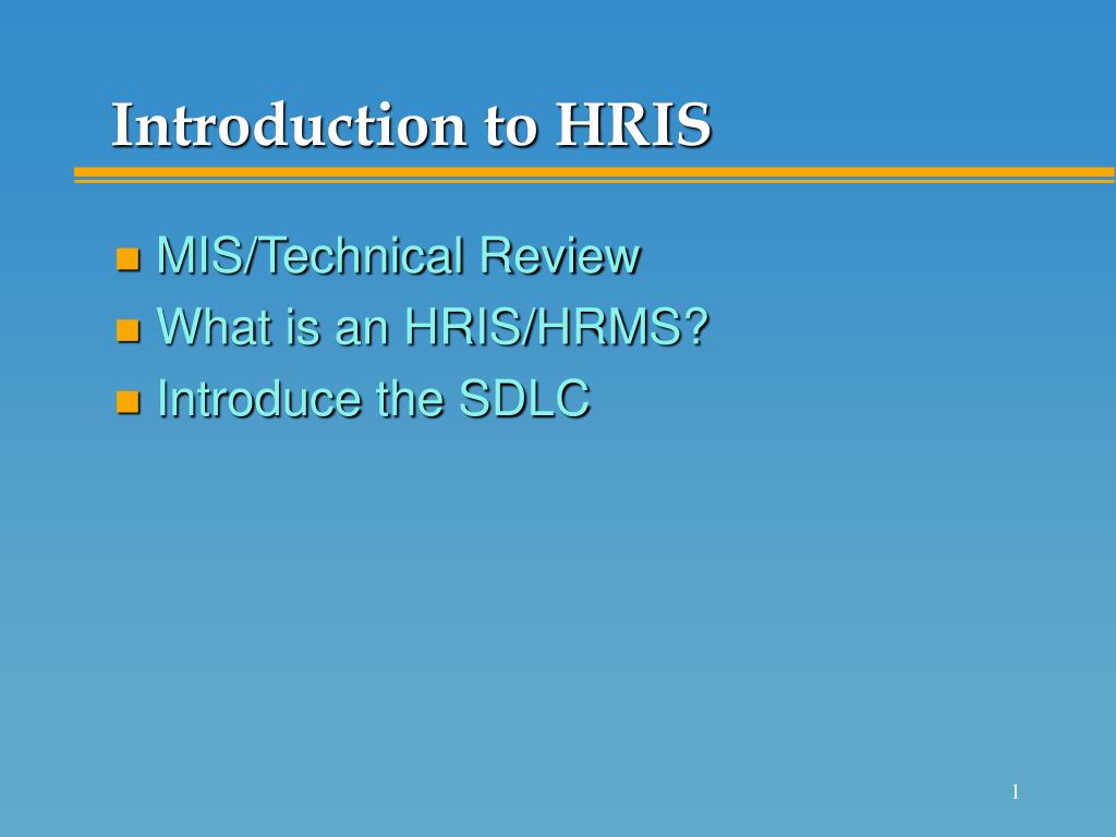 PPT - Introduction to HRIS PowerPoint Presentation, free download - ID ...