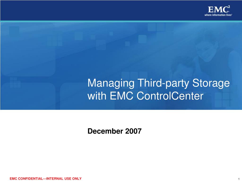 PPT - Managing Third-party Storage with EMC ControlCenter PowerPoint ...
