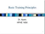 PPT - BASIC PRINCIPLES OF WEIGHT TRAINING PowerPoint Presentation, free ...