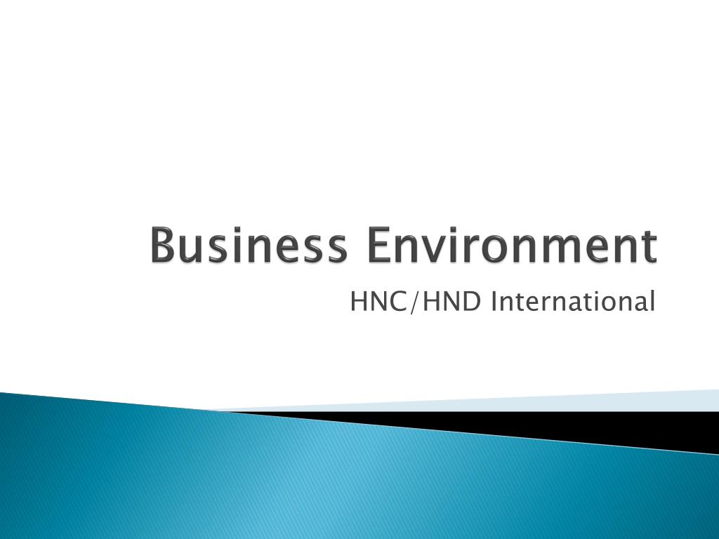 PPT - Business Environment PowerPoint Presentation, free download - ID ...