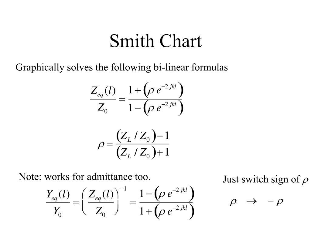 PPT - Smith Chart PowerPoint Presentation, free download - ID:3537854