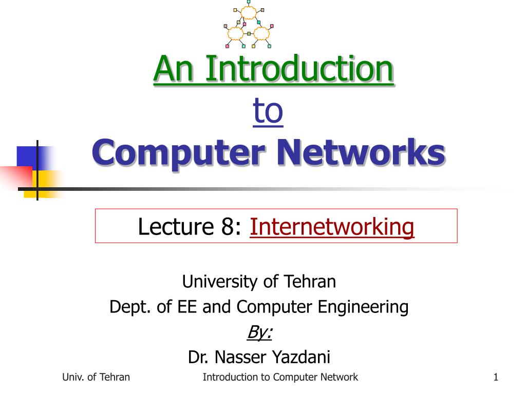 Ppt An Introduction To Computer Networks Powerpoint Presentation