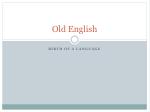 PPT - OLD ENGLISH VOCABULARY PowerPoint Presentation, free download ...