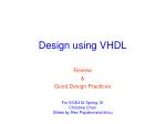 PPT - VLSI DESIGN USING VHDL PowerPoint Presentation, free download ...