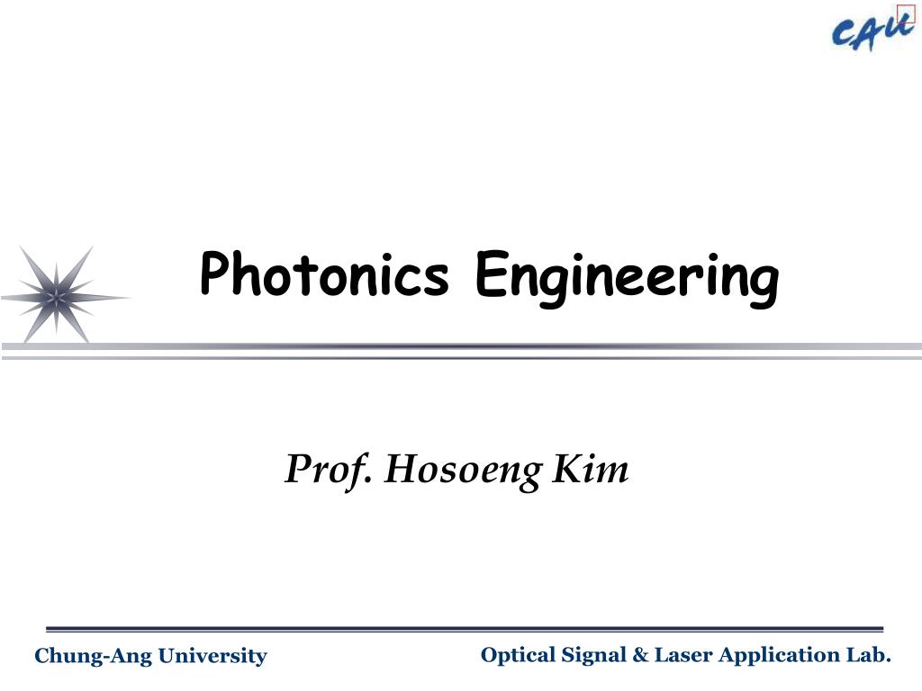 PPT - Photonics Engineering PowerPoint Presentation, free download - ID ...