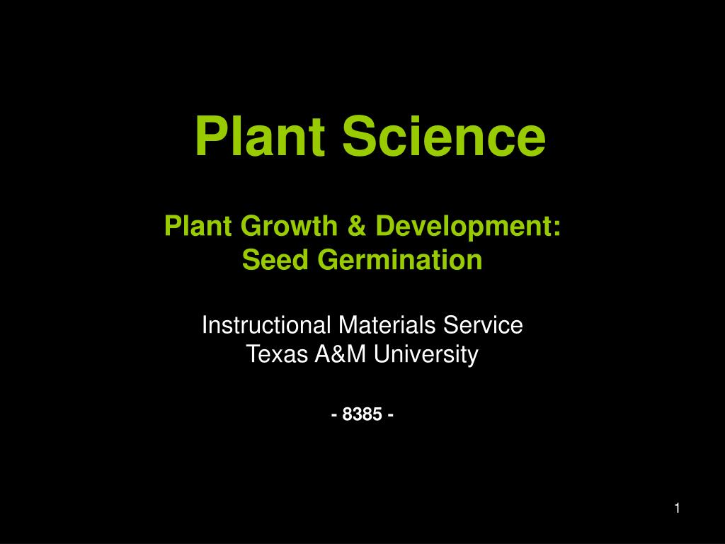 PPT - Plant Science PowerPoint Presentation, free download - ID:3544700