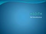 PPT - Benefits of reciting Hadith PowerPoint Presentation, free ...