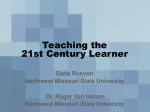 PPT - Transforming Mathematics for the 21st Century: What Teachers Need ...