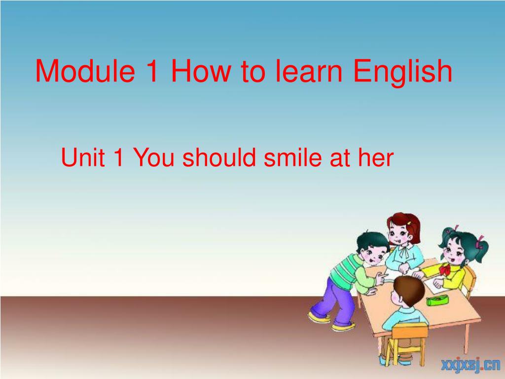 PPT - Module 1 How to learn English PowerPoint Presentation, free ...