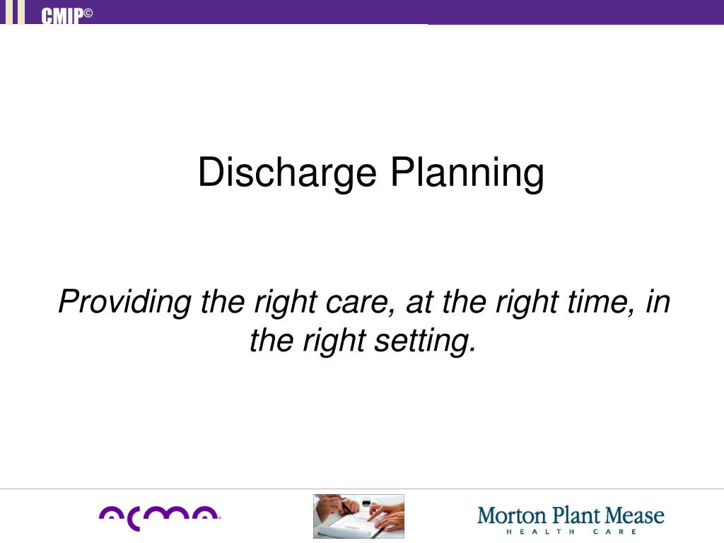 PPT - Discharge Planning PowerPoint Presentation, free download - ID ...