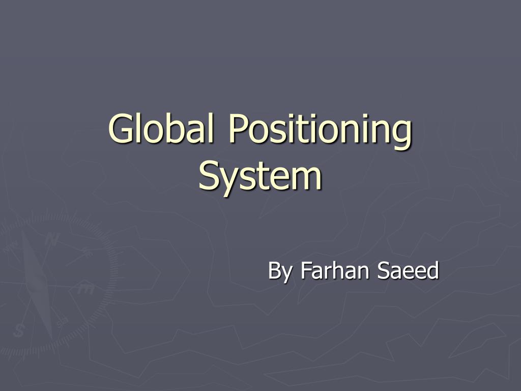 PPT - Global Positioning System PowerPoint Presentation, free download ...