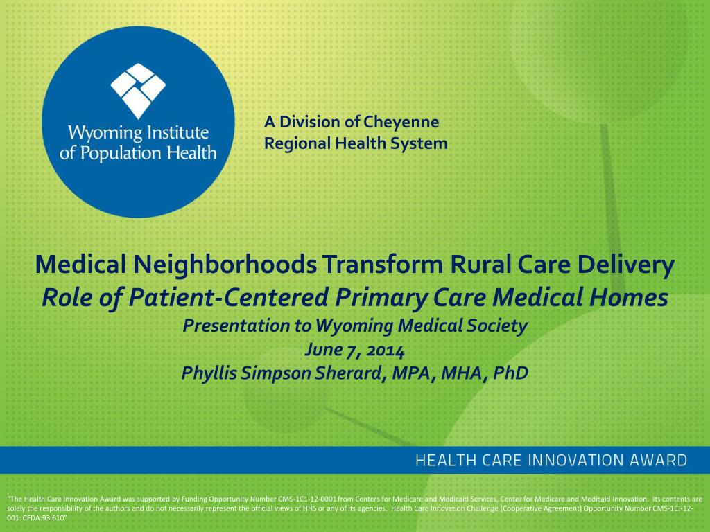 PPT - Medical Neighborhoods Transform Rural Care Delivery PowerPoint ...