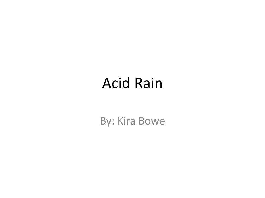 PPT - Acid Rain PowerPoint Presentation, free download - ID:3559533
