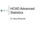 PPT - Advanced Statistics PowerPoint Presentation, free download - ID ...