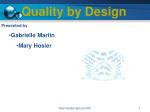 PPT - Quality by Design PowerPoint Presentation, free download - ID:1604681