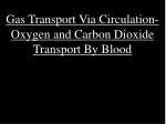 PPT - Section III Oxygen and Carbon Dioxide Transport in Blood ...