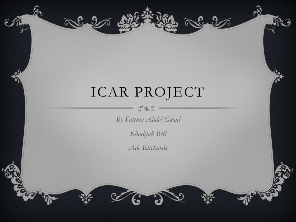 PPT - icar project PowerPoint Presentation, free download - ID:3572556