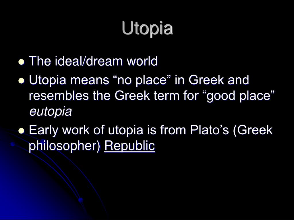 PPT - Utopia PowerPoint Presentation, free download - ID:3573092