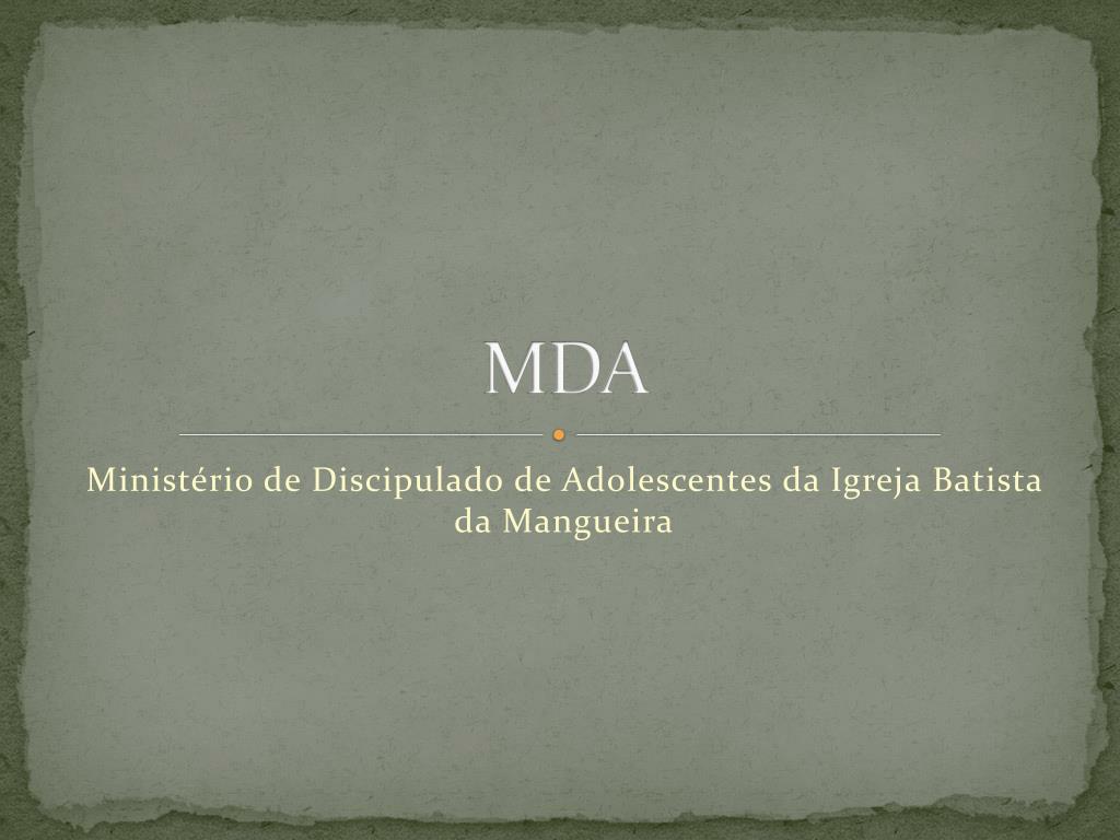 PPT - MDA PowerPoint Presentation, free download - ID:3574500