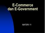 PPT - Transaksi Elektronik dan e-commerce PowerPoint Presentation, free ...