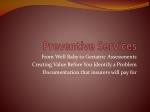 PPT - Preventive Medicine Services Coding Guidelines PowerPoint ...