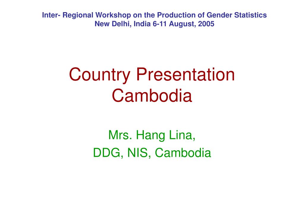 PPT - Country Presentation Cambodia PowerPoint Presentation, free ...