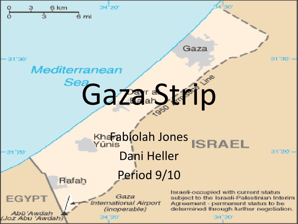 PPT - Gaza Strip PowerPoint Presentation, free download - ID:3581190