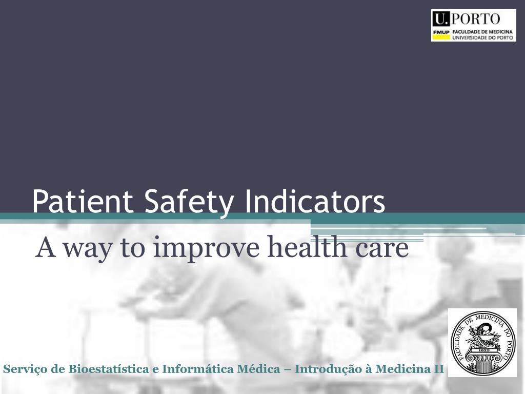 PPT - Patient Safety Indicators PowerPoint Presentation, free download ...