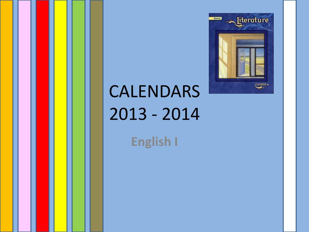 PPT - CALENDARS 2013 - 2014 PowerPoint Presentation, free download - ID ...