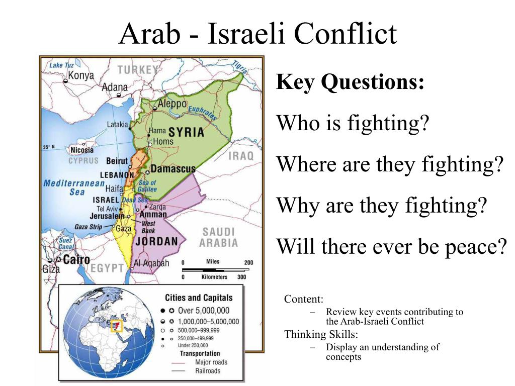 PPT - Arab - Israeli Conflict PowerPoint Presentation, free download ...