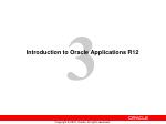 PPT - Introduction to Oracle Applications R12.x PowerPoint Presentation ...